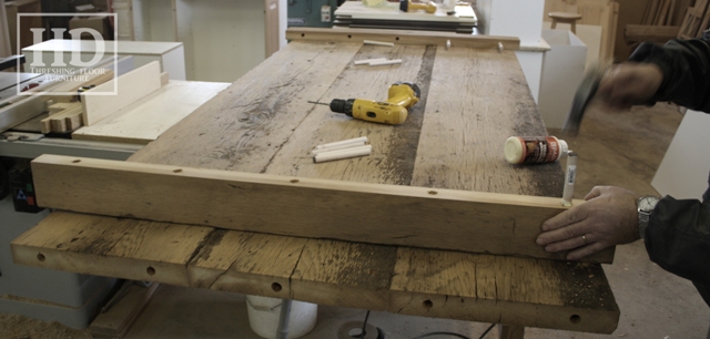 Reclaimed Wood Furniture | How We Build | HD Threshing