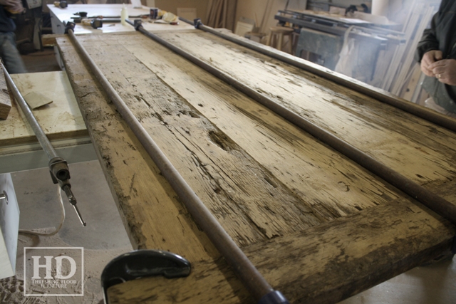 Reclaimed Wood Furniture | How We Build | HD Threshing