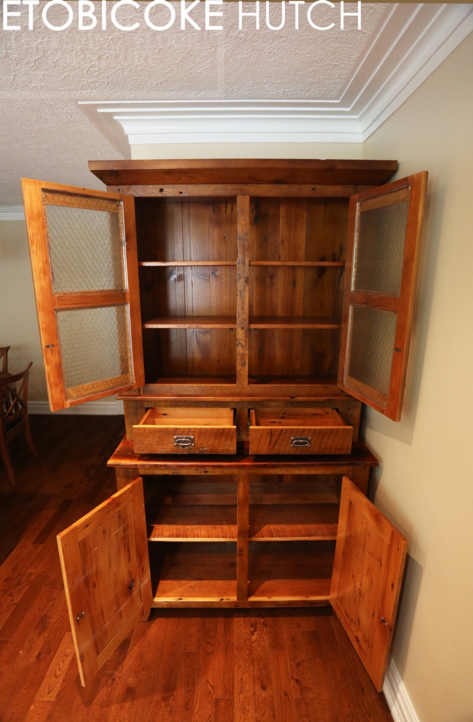 Reclaimed Wood Dining Room & Kitchen Hutches | HD Threshing