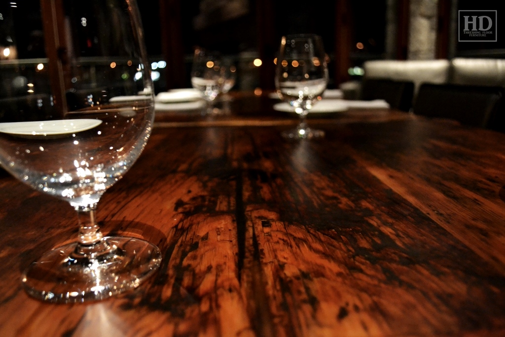 Reclaimed Wood Furniture | Restaurant Tables | HD Threshing