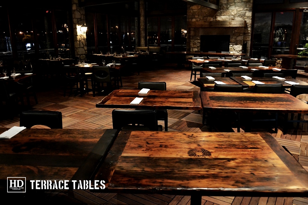 Reclaimed Wood Furniture | Restaurant Tables | HD Threshing