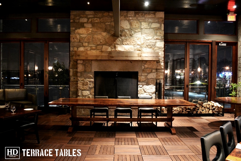 Reclaimed Wood Furniture | Restaurant Tables | HD Threshing