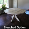 Round Reclaimed Wood Dining Table | Rustic Round Wood Tables