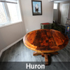 Round Reclaimed Wood Dining Table | Rustic Round Wood Tables
