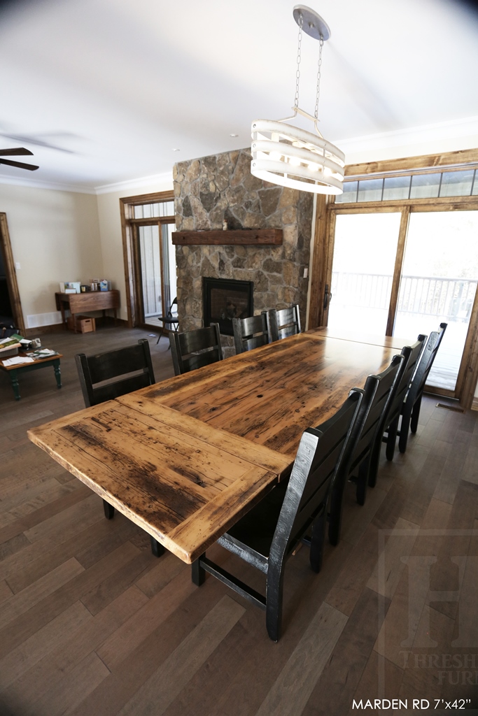 Trestle Tables Ontario | Rustic Trestle Table | HD Threshing