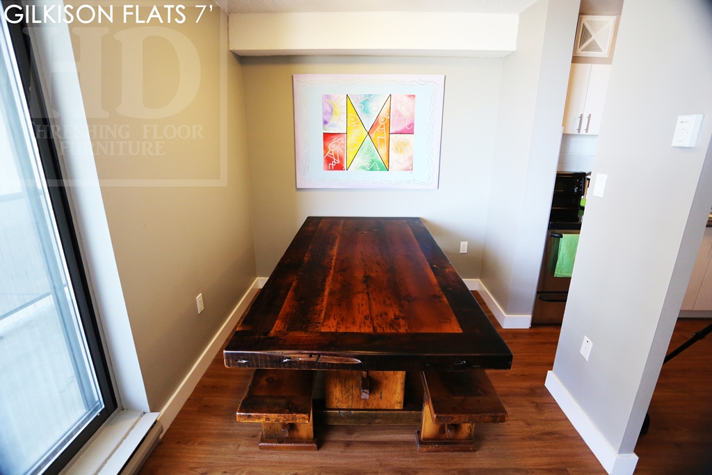 Trestle Tables Ontario | Rustic Trestle Table | HD Threshing