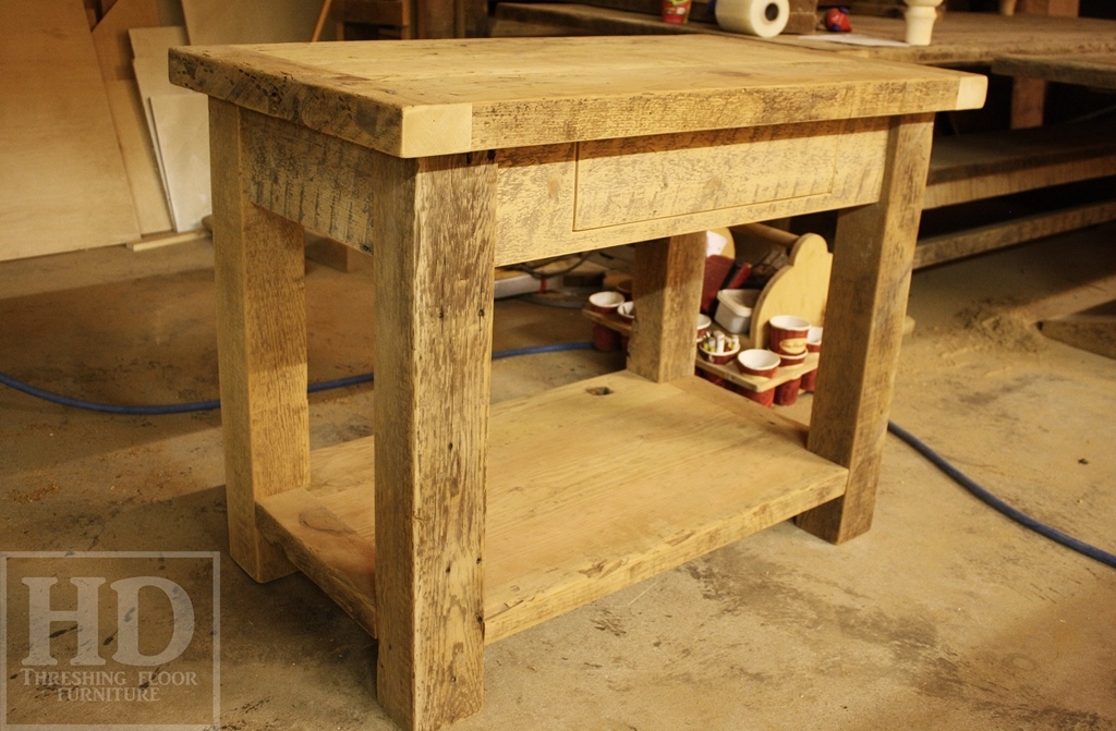 Custom Hand-Made Vanities Made from Ontario Reclaimed Barnwood with ...