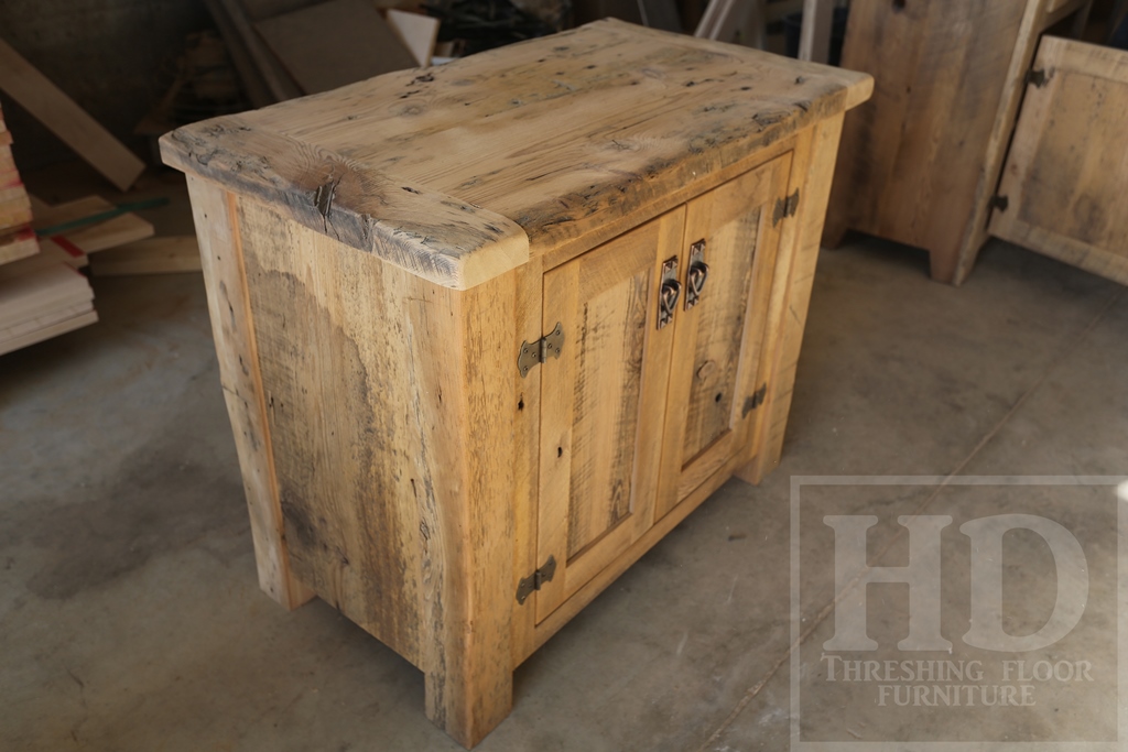 Custom Hand-Made Vanities Made from Ontario Reclaimed Barnwood with ...