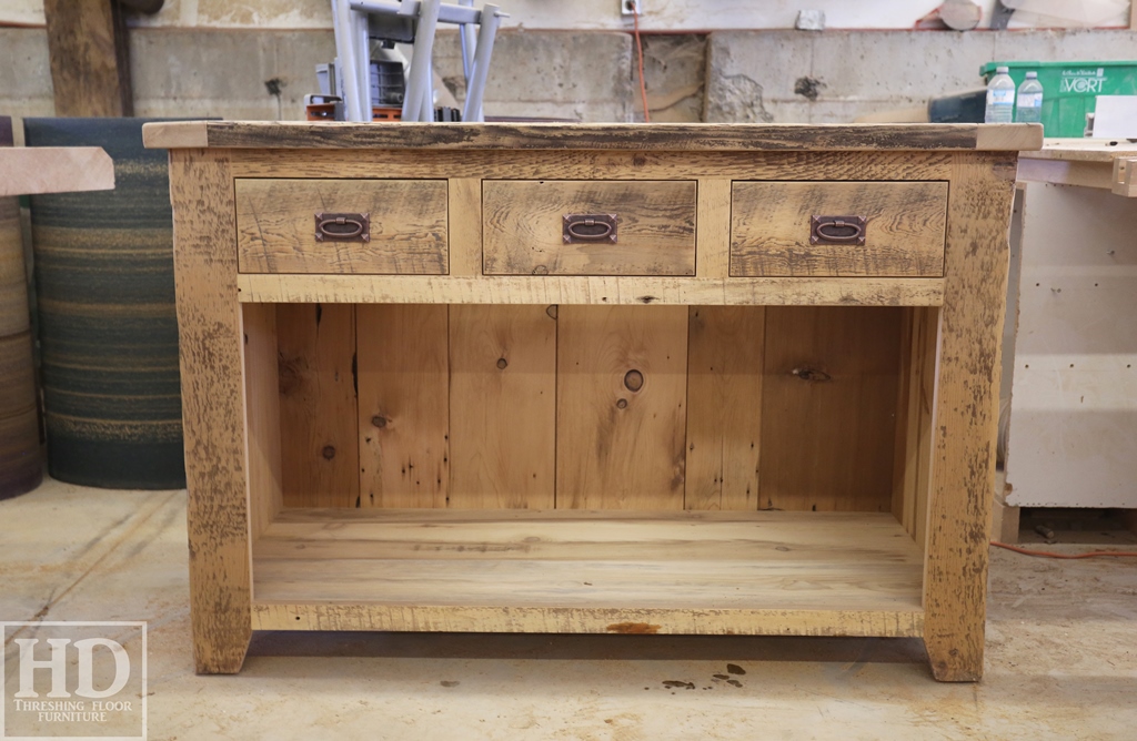 Custom Hand-Made Vanities Made from Ontario Reclaimed Barnwood with ...
